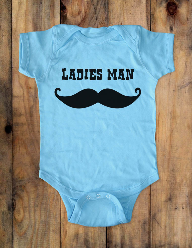 Ladies Man - Baby One-Piece Bodysuit, Infant, Toddler, Youth Shirt ...